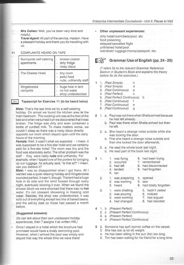 teachers book enterprise 4.