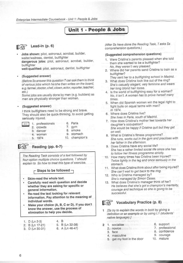 teachers book enterprise 4.