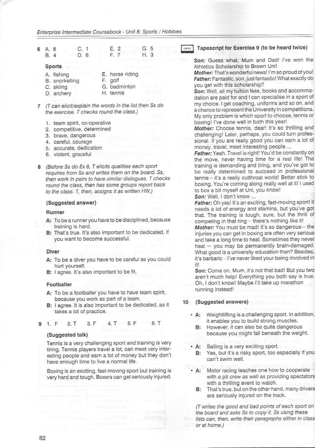 teachers book enterprise 4.