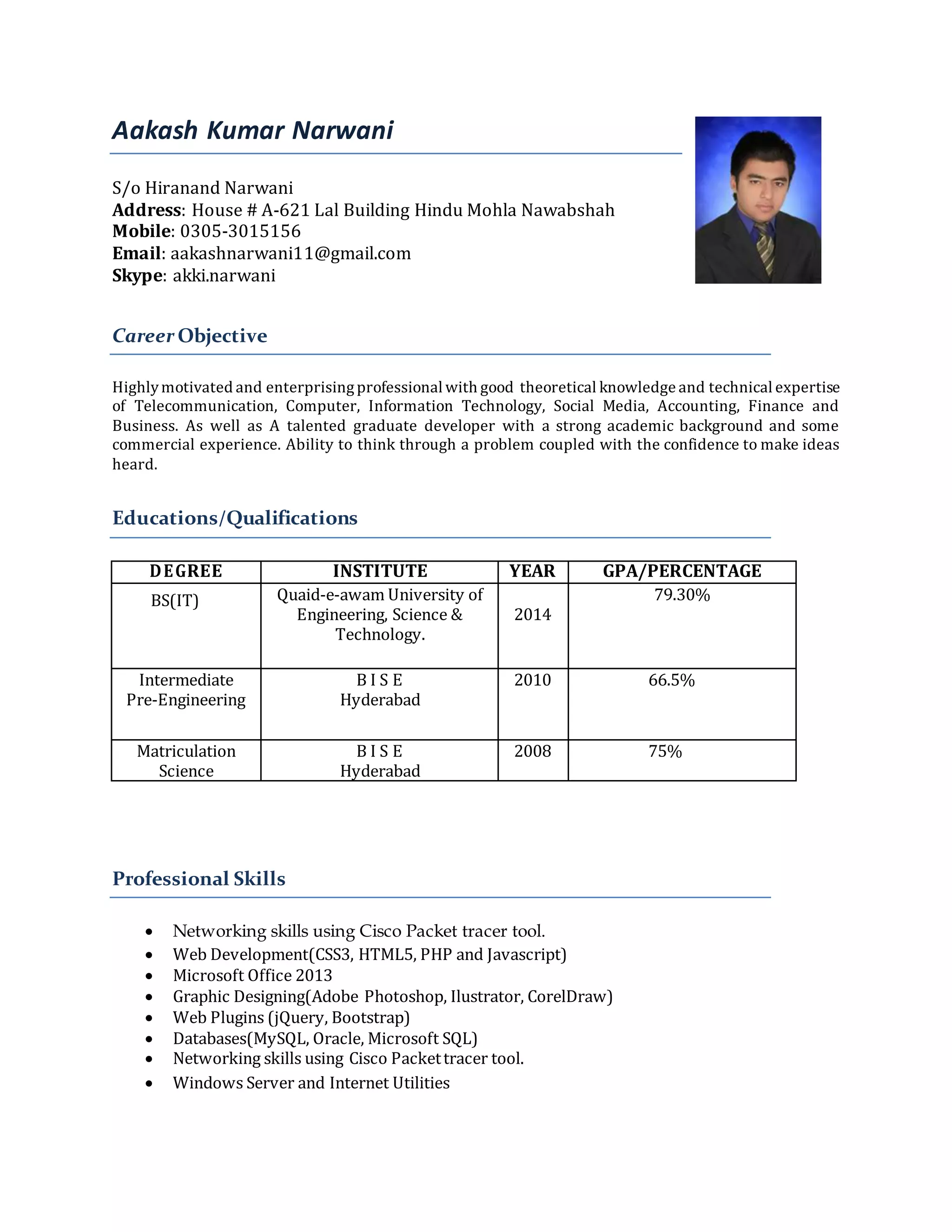 aakash-narwani cv | DOCX