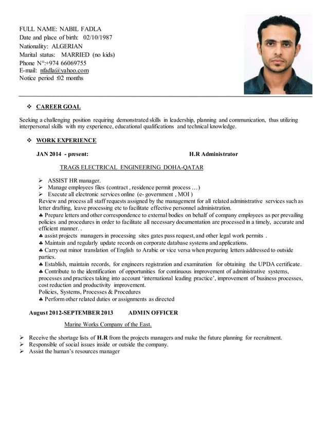 RESUME NABIL | DOCX