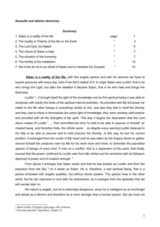 017a - Assaults and demoniac attacks | PDF