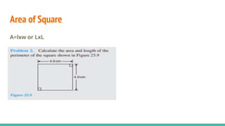 017# areas of common shapes | PPT