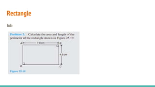 017# areas of common shapes | PPT