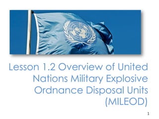 018-003 MIL EOD STM Lesson estándares militares | PDF