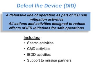 018-003 MIL EOD STM Lesson estándares militares | PPT