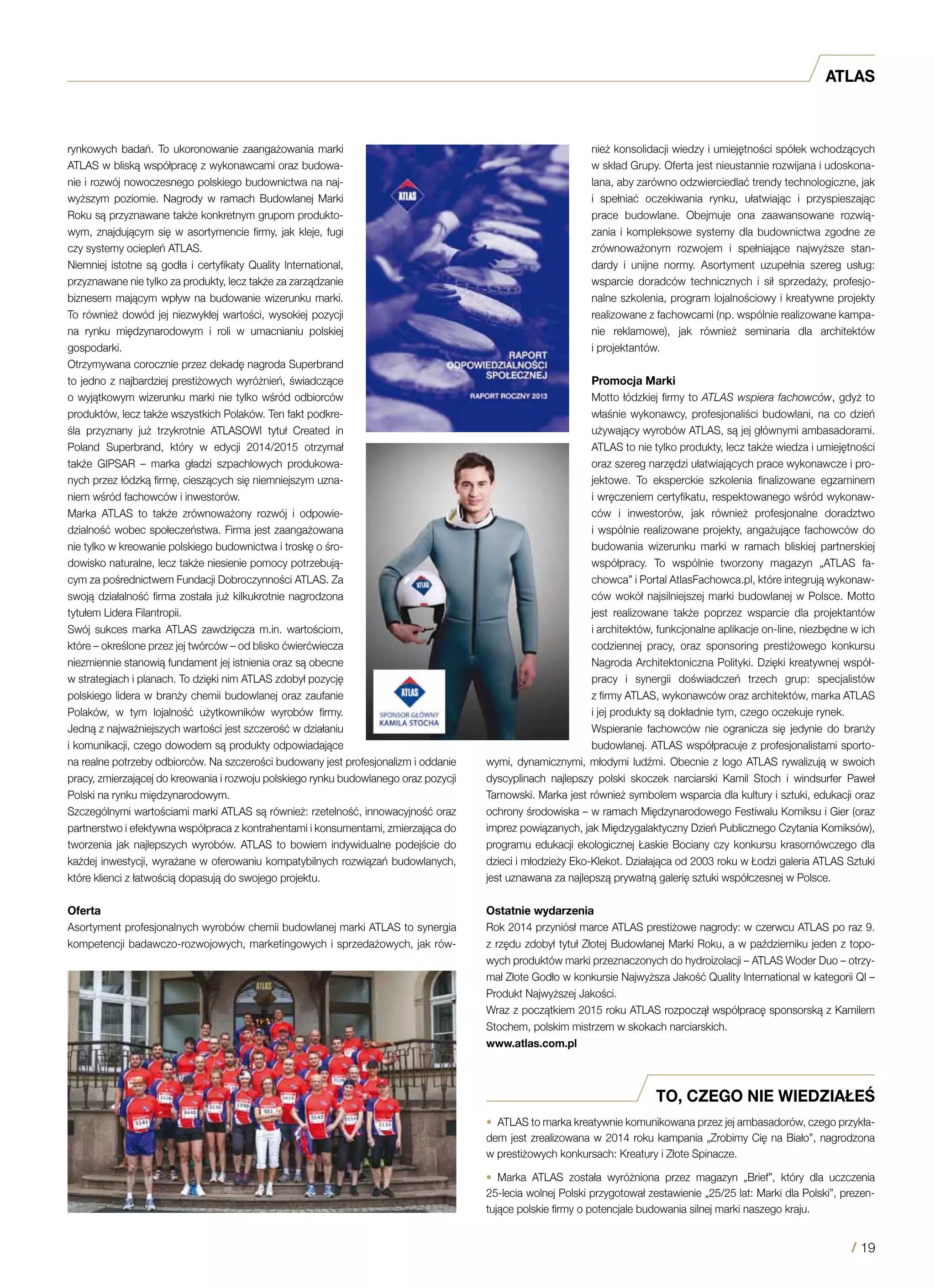 Case study marki Atlas z Albumu Superbrands Polska 2015 | PDF