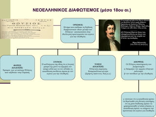 0 ελληνισμος απο τα μεσα του 18ου αι. εως τις αρχες του 19ου αι. | PPT