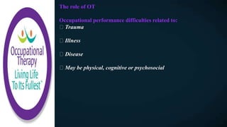 Occupational Therapy Groups for Adults | PPTX