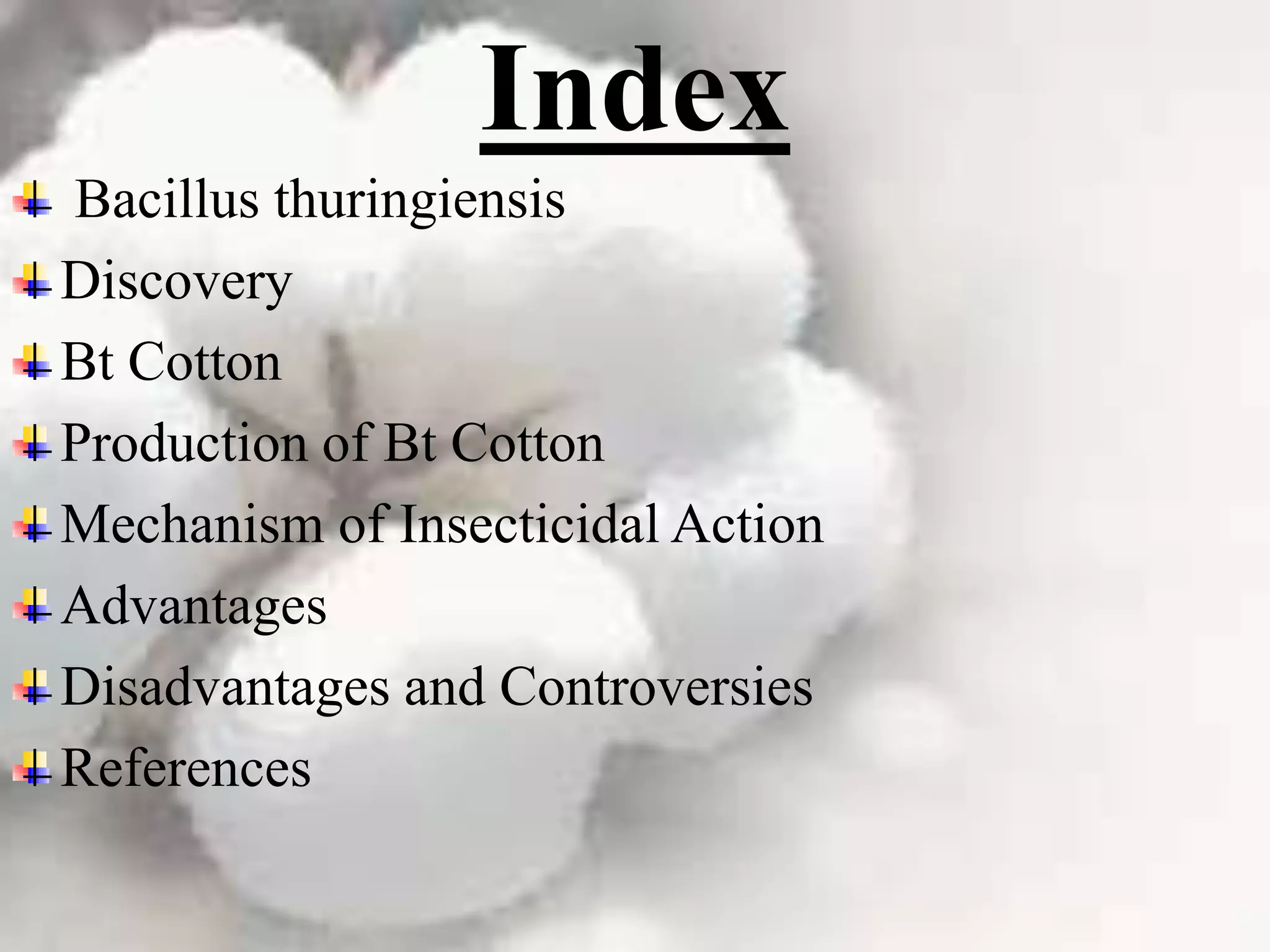 Bt Cotton | PPTX