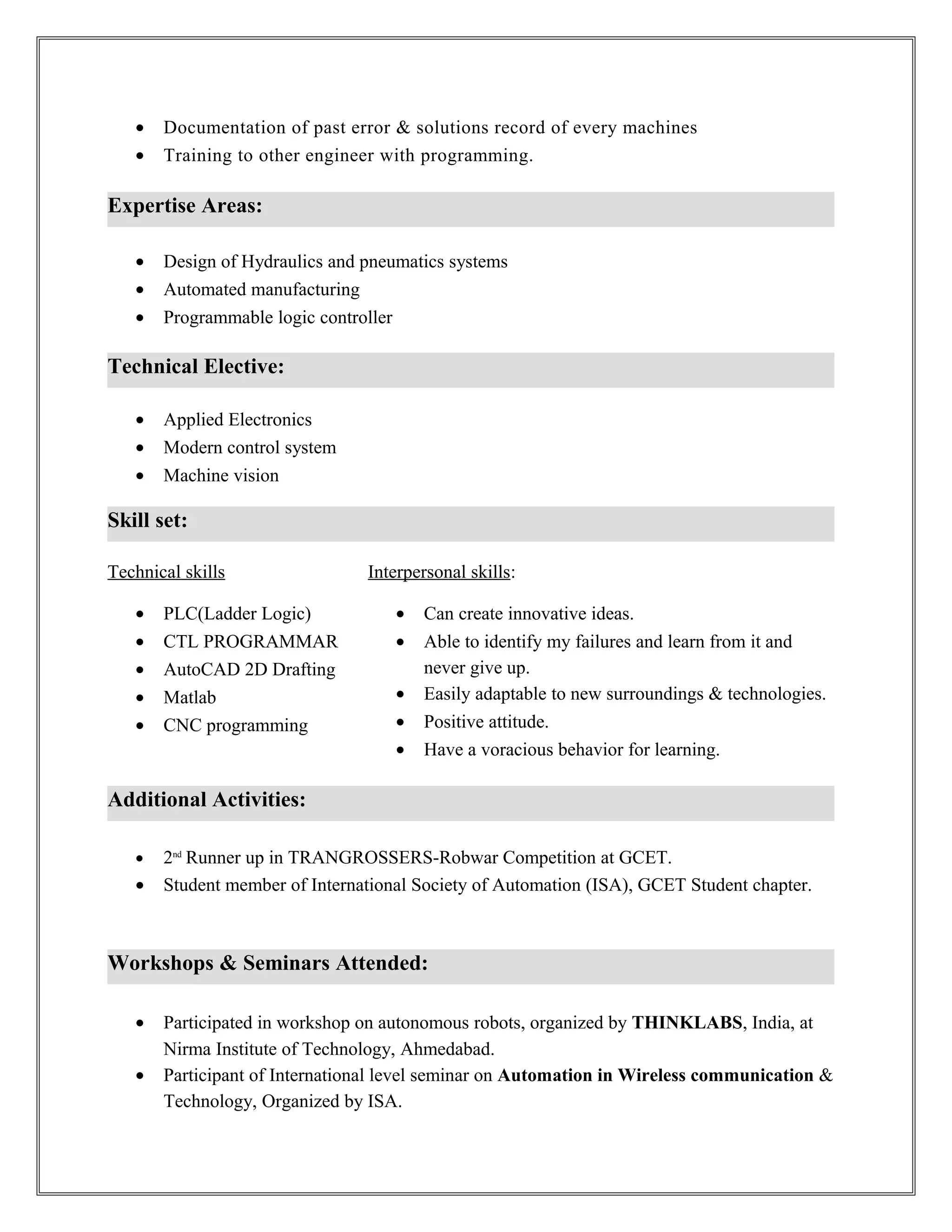 varun resume 2015 | PDF