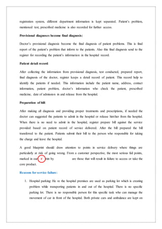 Service Blueprint Service blueprinting is defined as a tool for ...