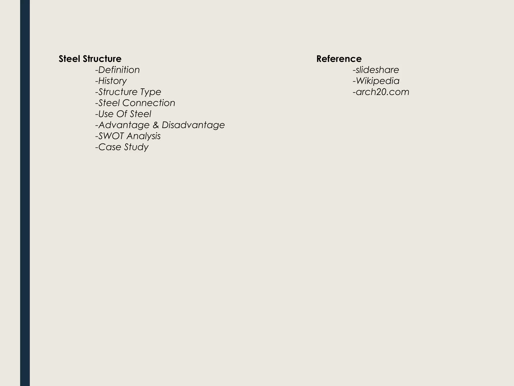 structure analysis by PUC | PPT
