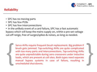 SPC-Static Power Conditioner presentation - show final | PPT