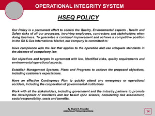 HSEQ Management Oil & Gas | PDF