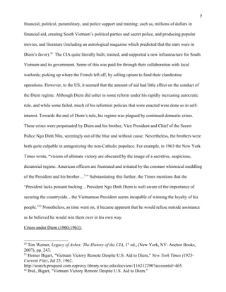 cia in south vietnam paper | PDF