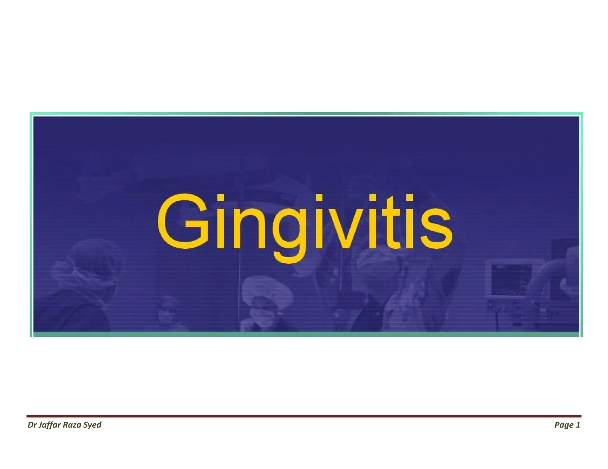019 Gingival Diseases Ppt
