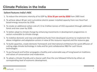 Feasibility of Enhancing India’s Nationally Determined Contribution ...