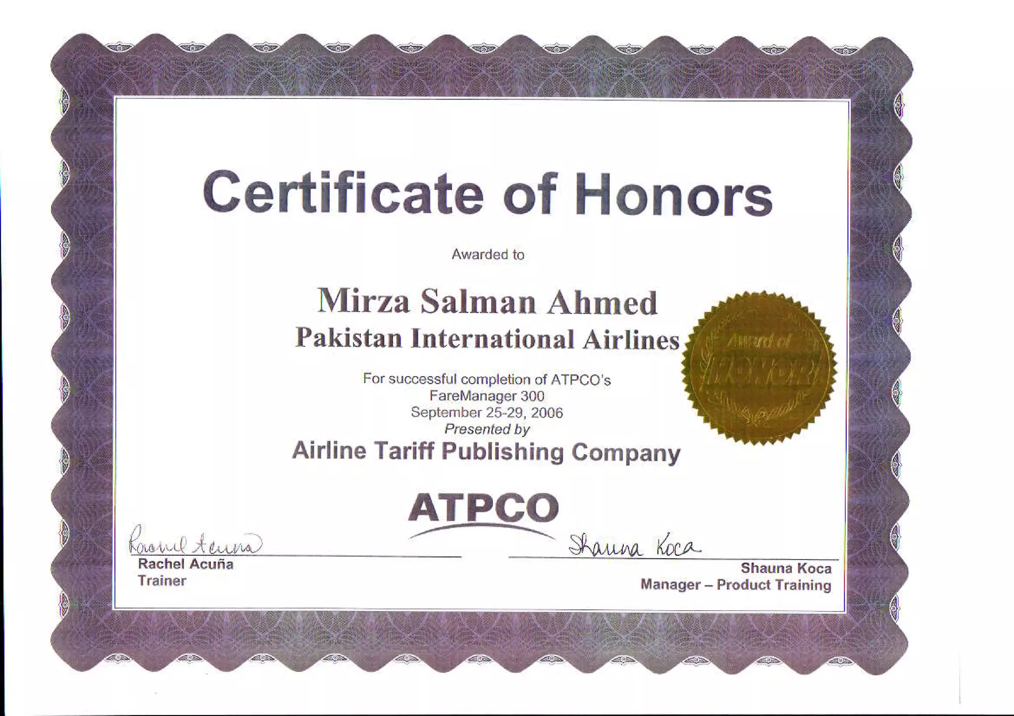 ATPCo (FareManager 300) | PPT