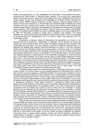 Backpropagation Neural Network Modeling for Fault Location in Transmission Line 150 kV | PDF