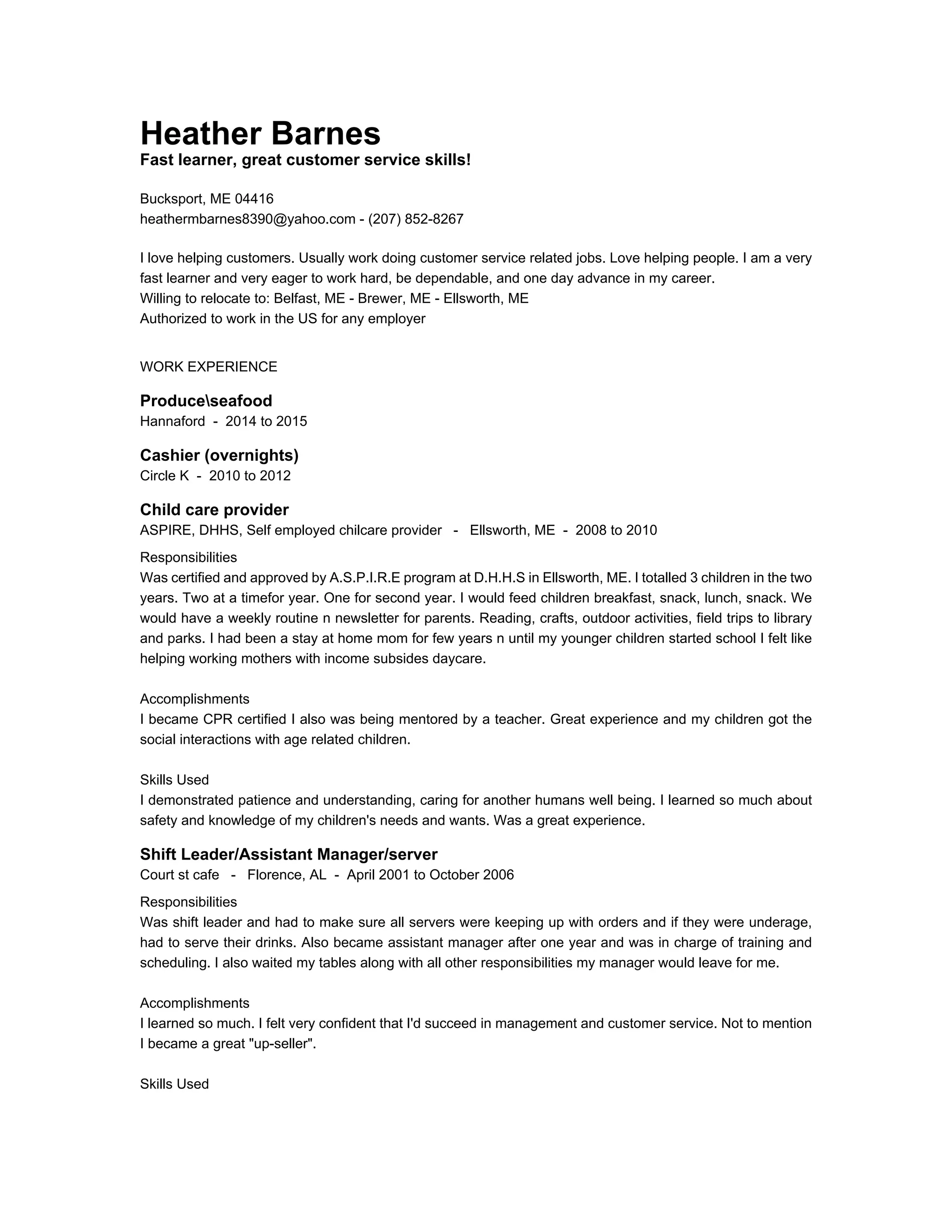 Heather-Barnes (1) | PDF | Daycare and Pre-School | Parenting