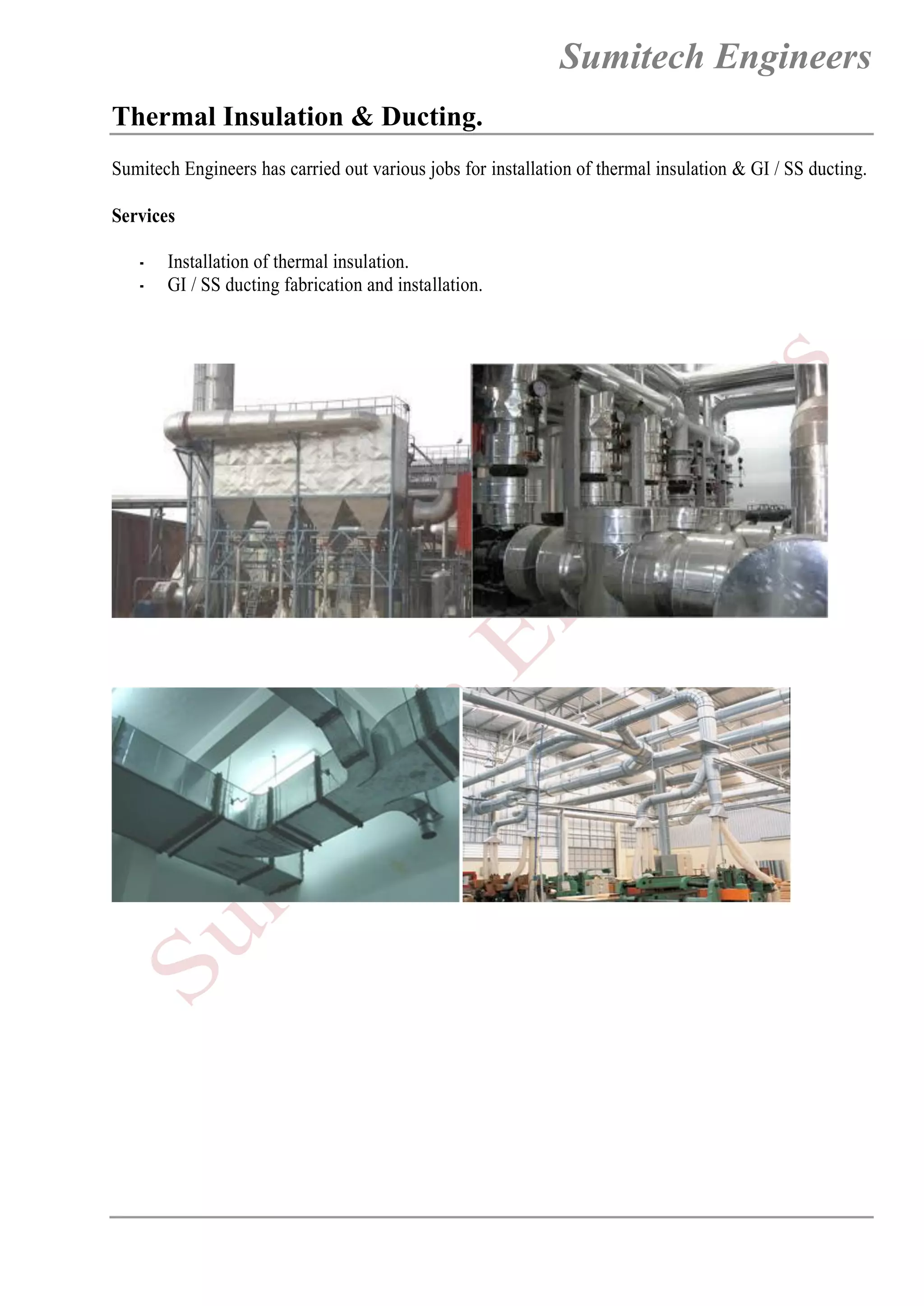 Sumitech Engineers Profile | PDF