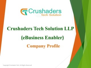 Crushaders Tech Solution | PPT