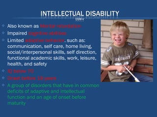 Intellectual disability | PPT | Pregnancy | Reproductive Health