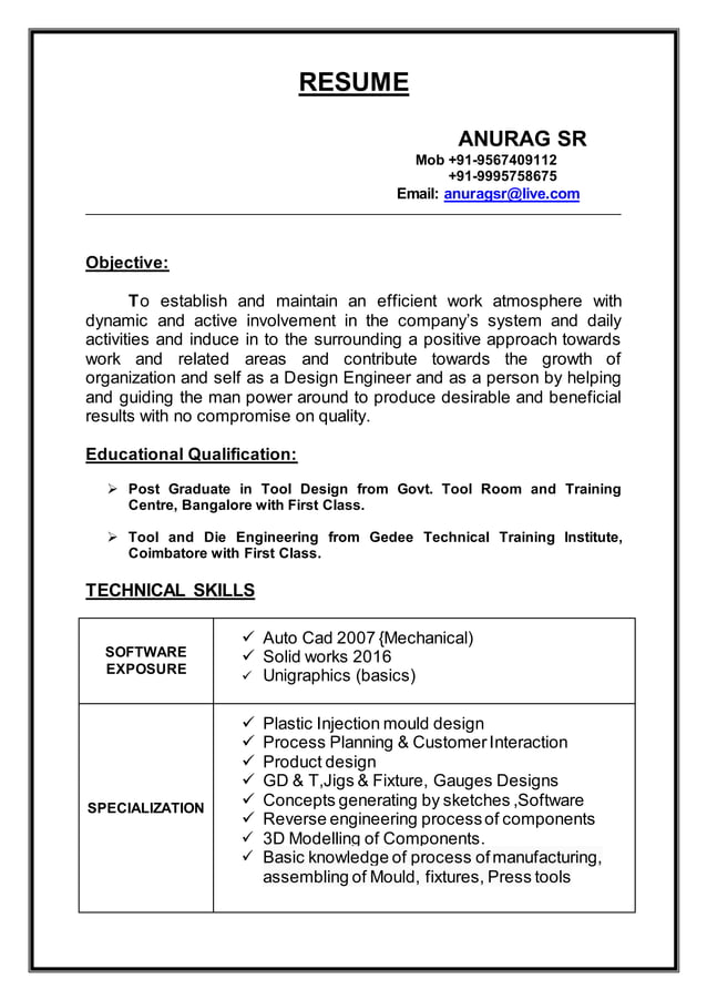 ANURAG_SR_RESUME | PDF