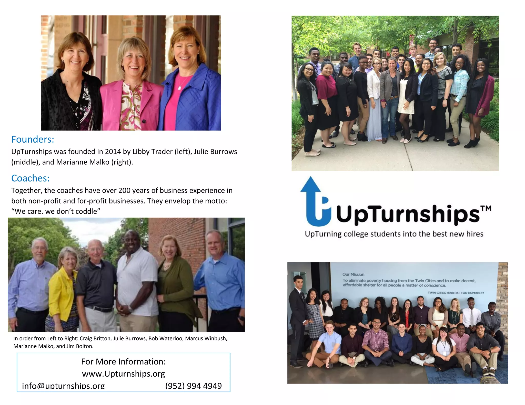 UpTurnships Brochure 2016 | PDF