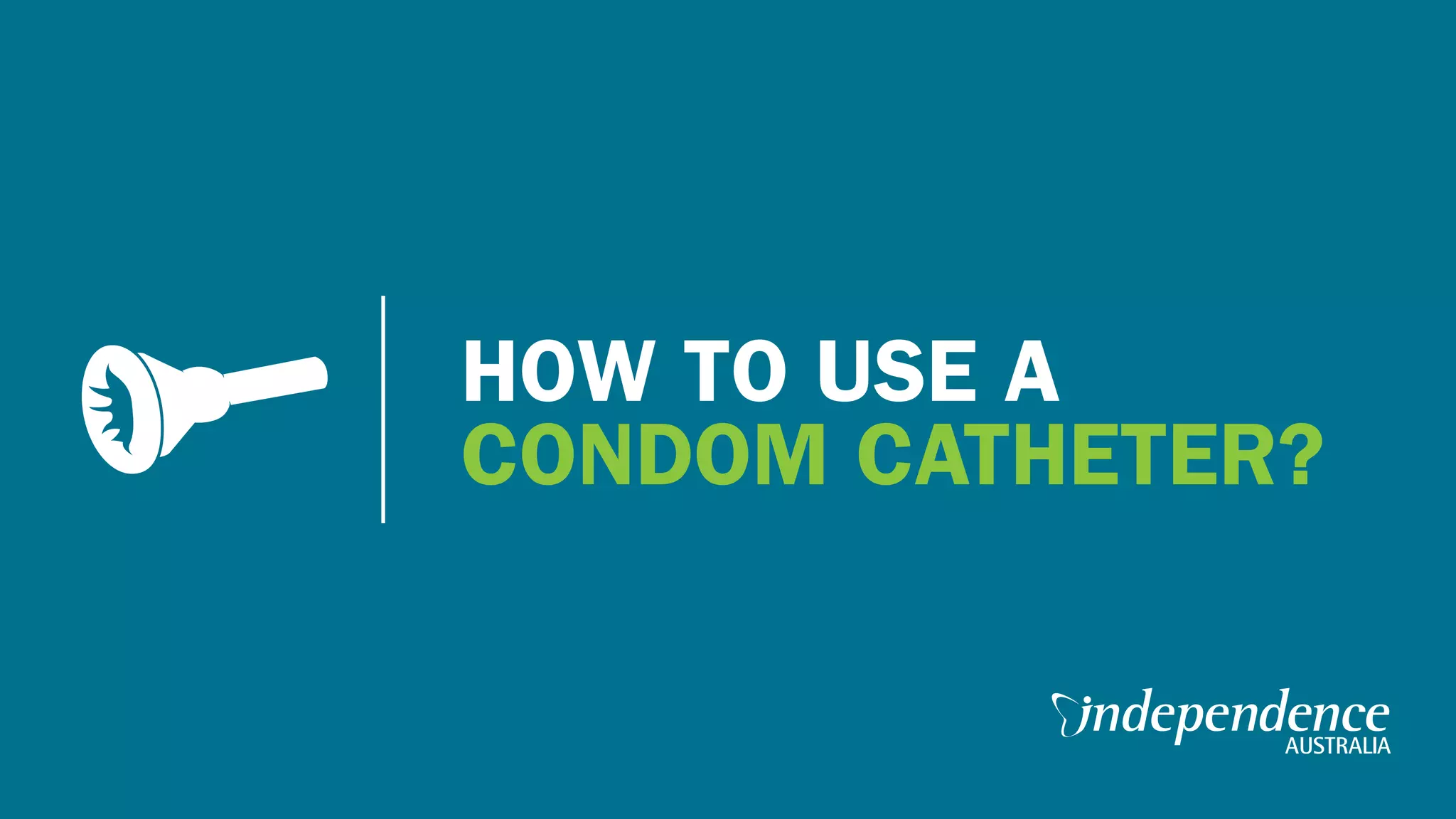 How to use a condom catheter | PDF