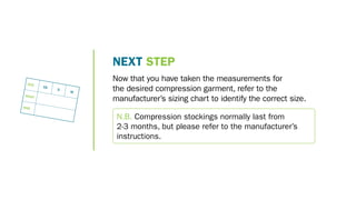 How to measure for compression stockings | PDF