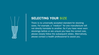 How to measure for compression stockings | PDF