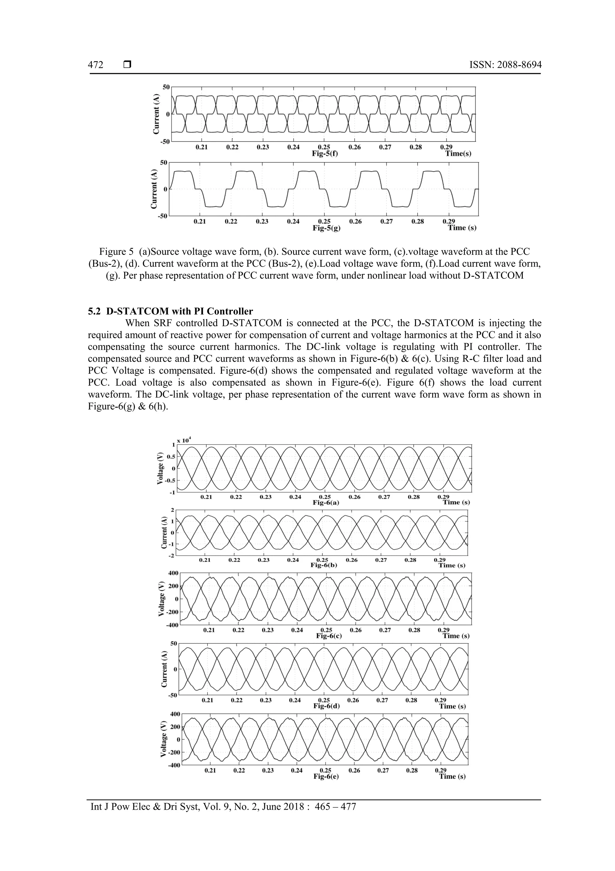 Design Of Pi And Fuzzy Logic Controllers For Distribution Static Compensator Pdf