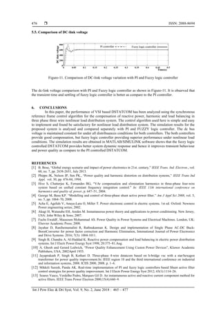 Design of PI and Fuzzy Logic Controllers for Distribution Static Compensator | PDF