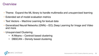 Advancements in HPCC Systems Machine Learning | PPT