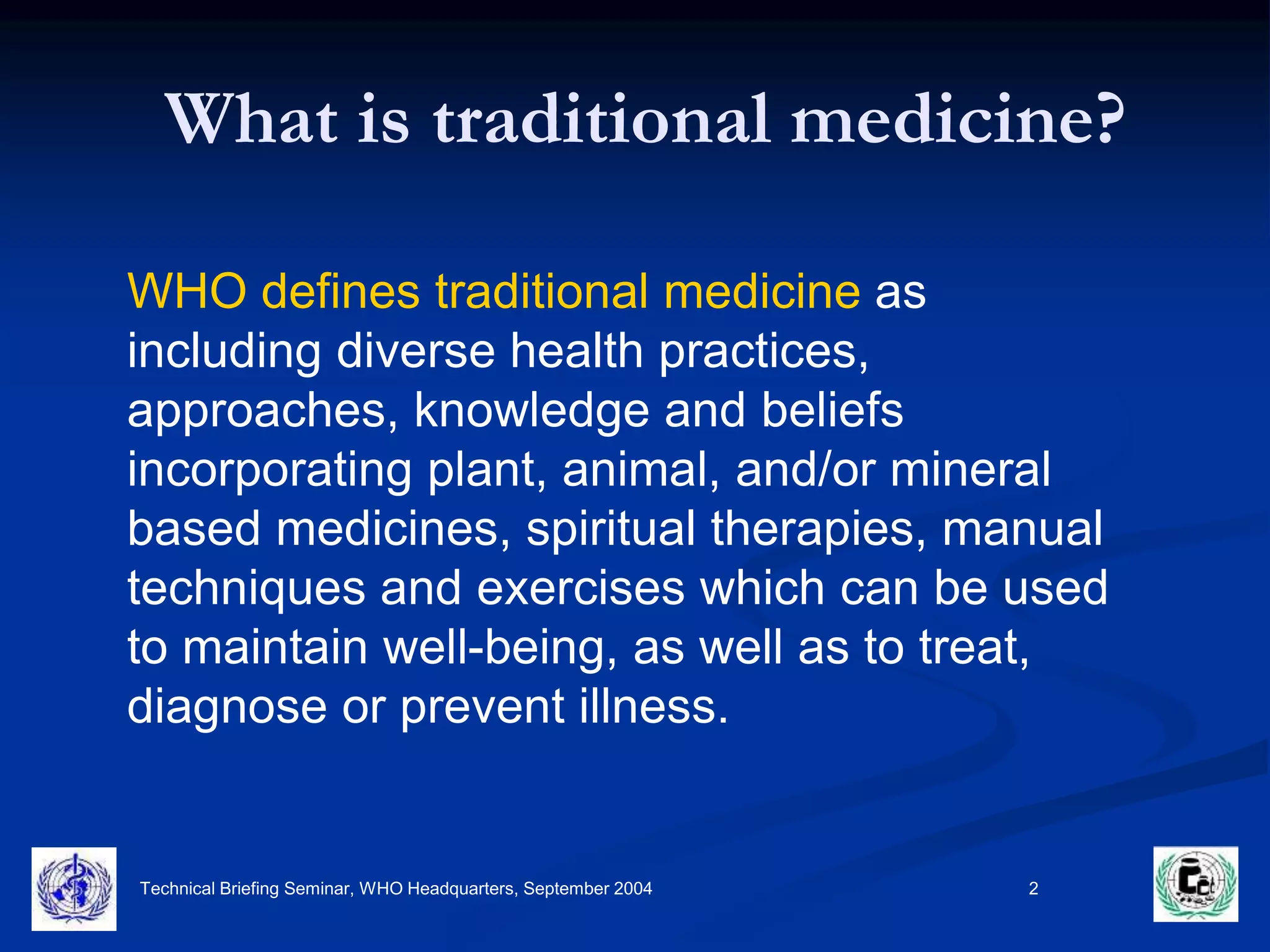 019 traditional medicine | PPT