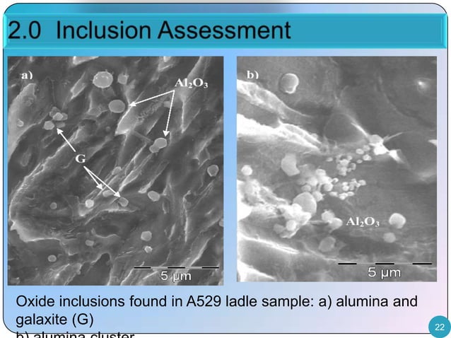 Inclusion control for clean steel | PPTX