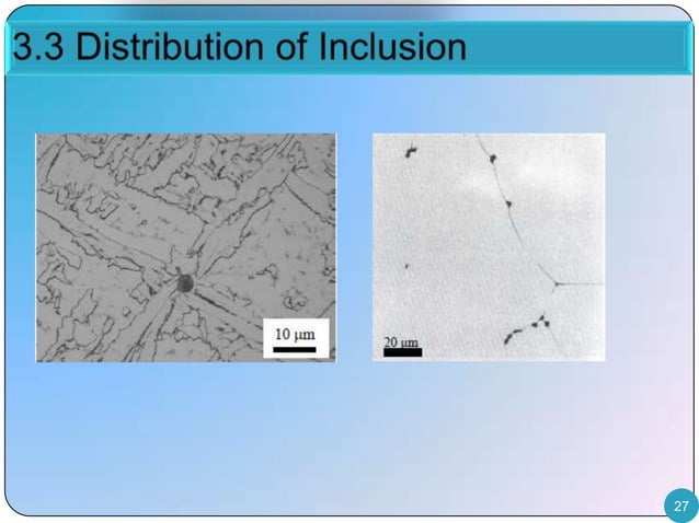 Inclusion control for clean steel | PPTX