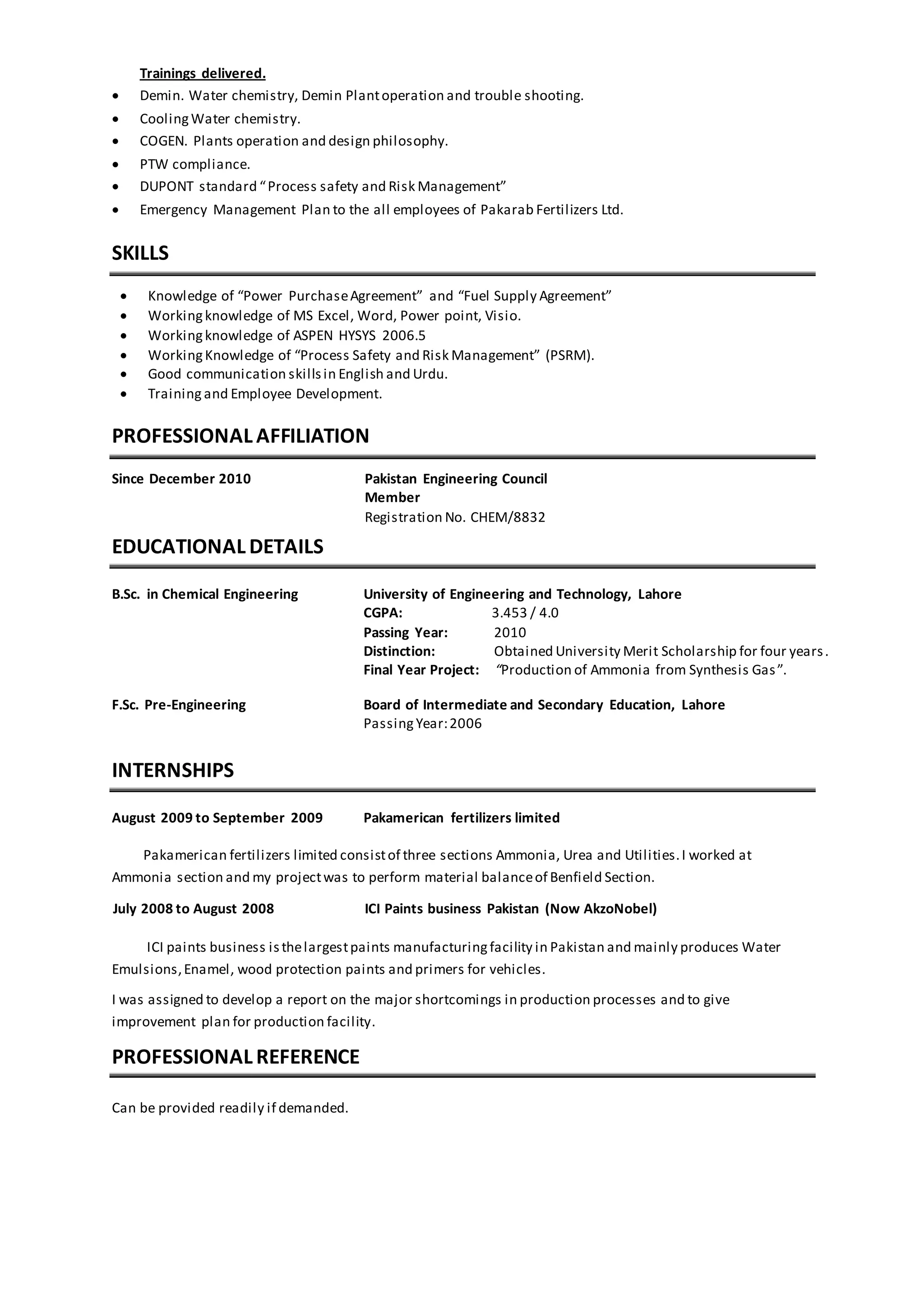 NADEEM CV | DOCX