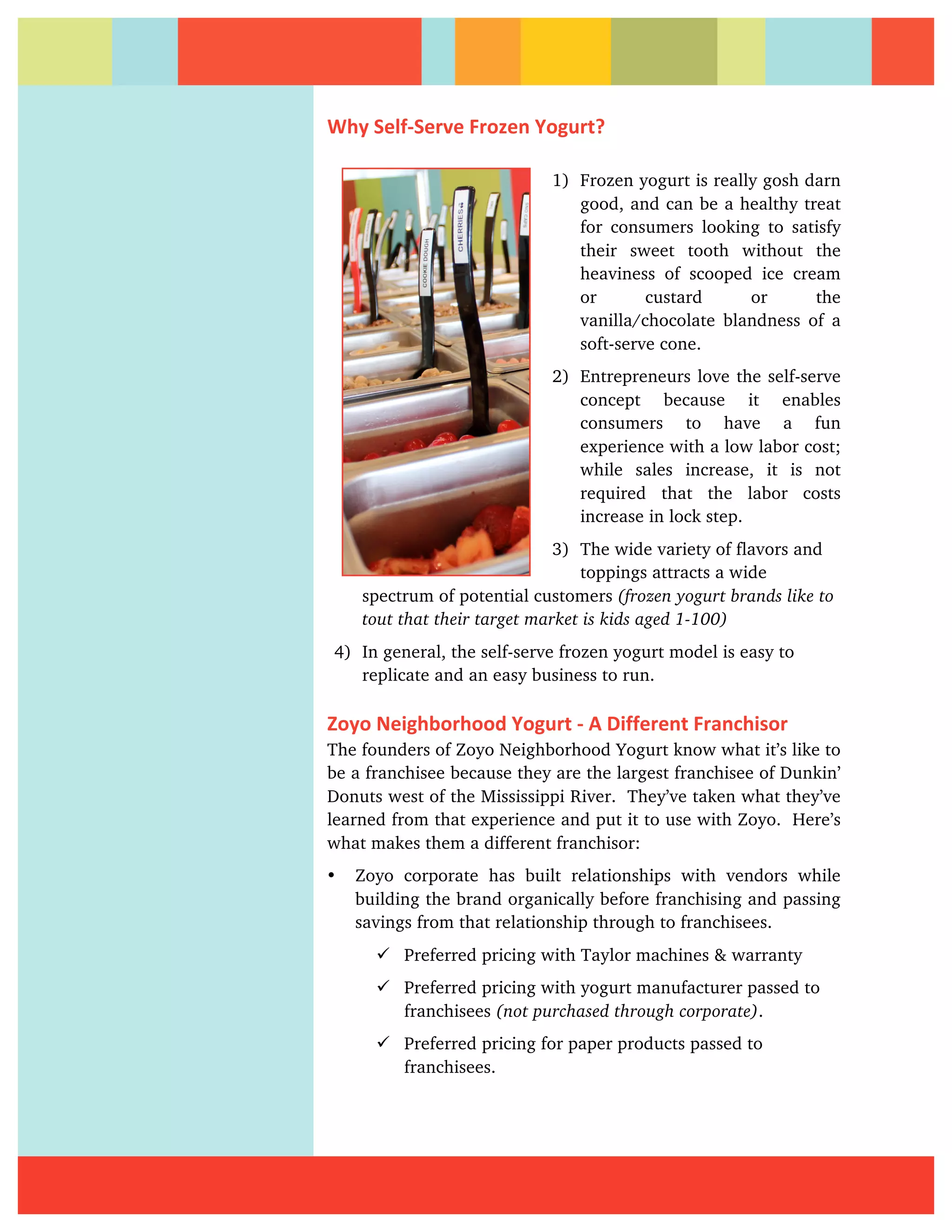 White Paper Zoyo Neighborhood Yogurt | PDF