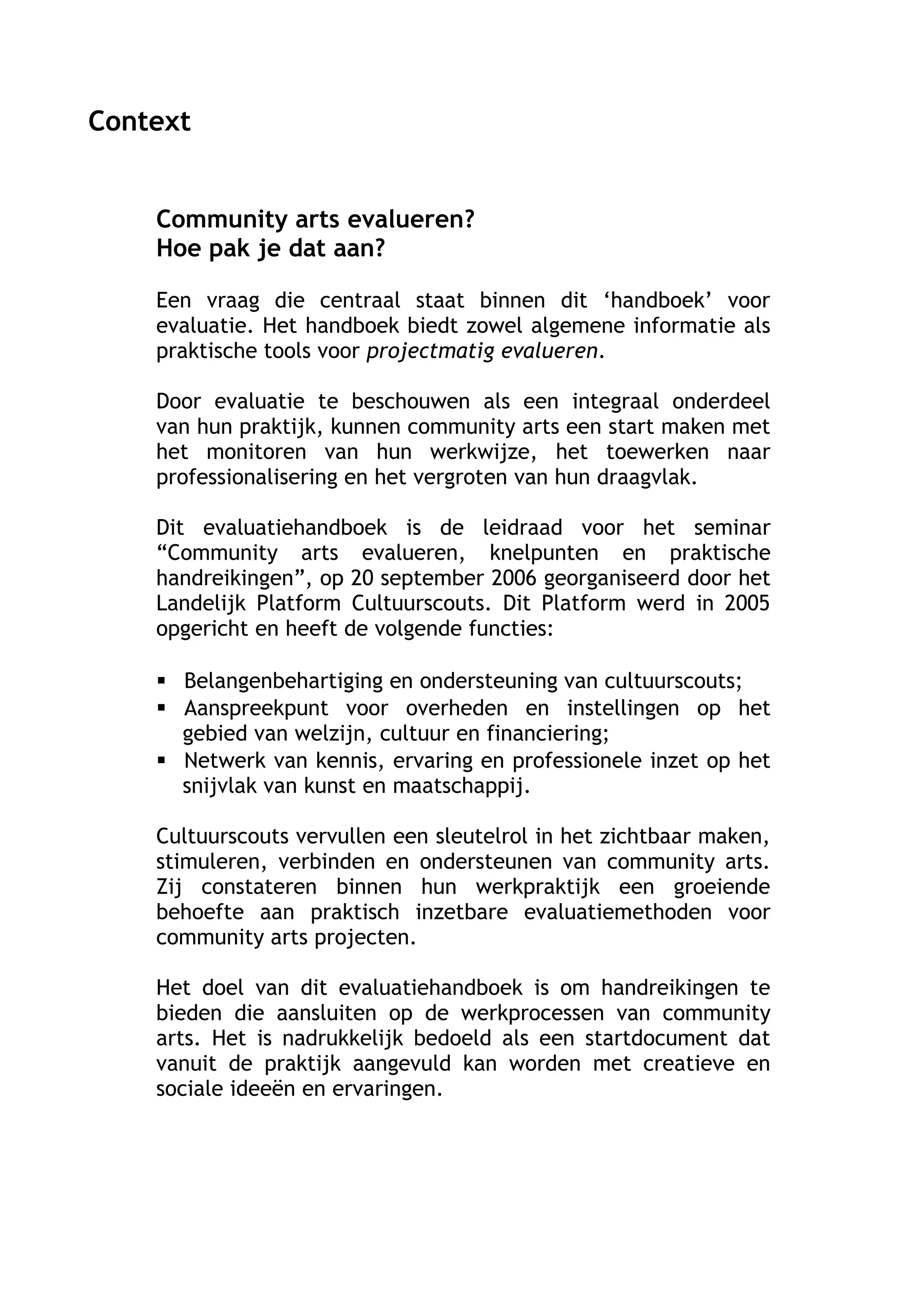 startdocument evaluatie 12-9 | PDF