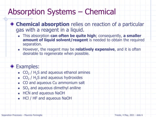 Modelling absorption column for engineers | PDF
