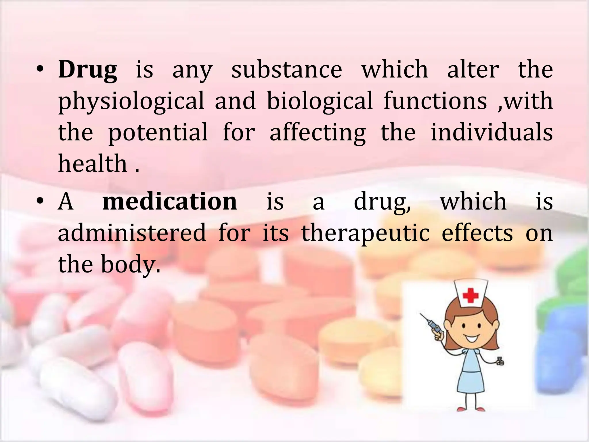 MEDICATION ADMINISTRATION PRESENTATION .. | PPTX
