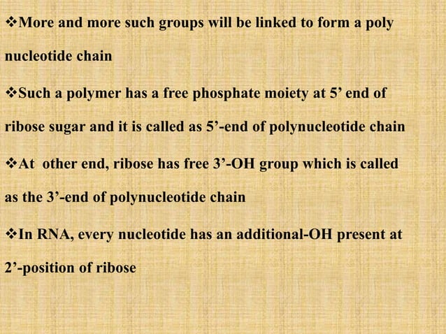 Rna Nature Type And Structure