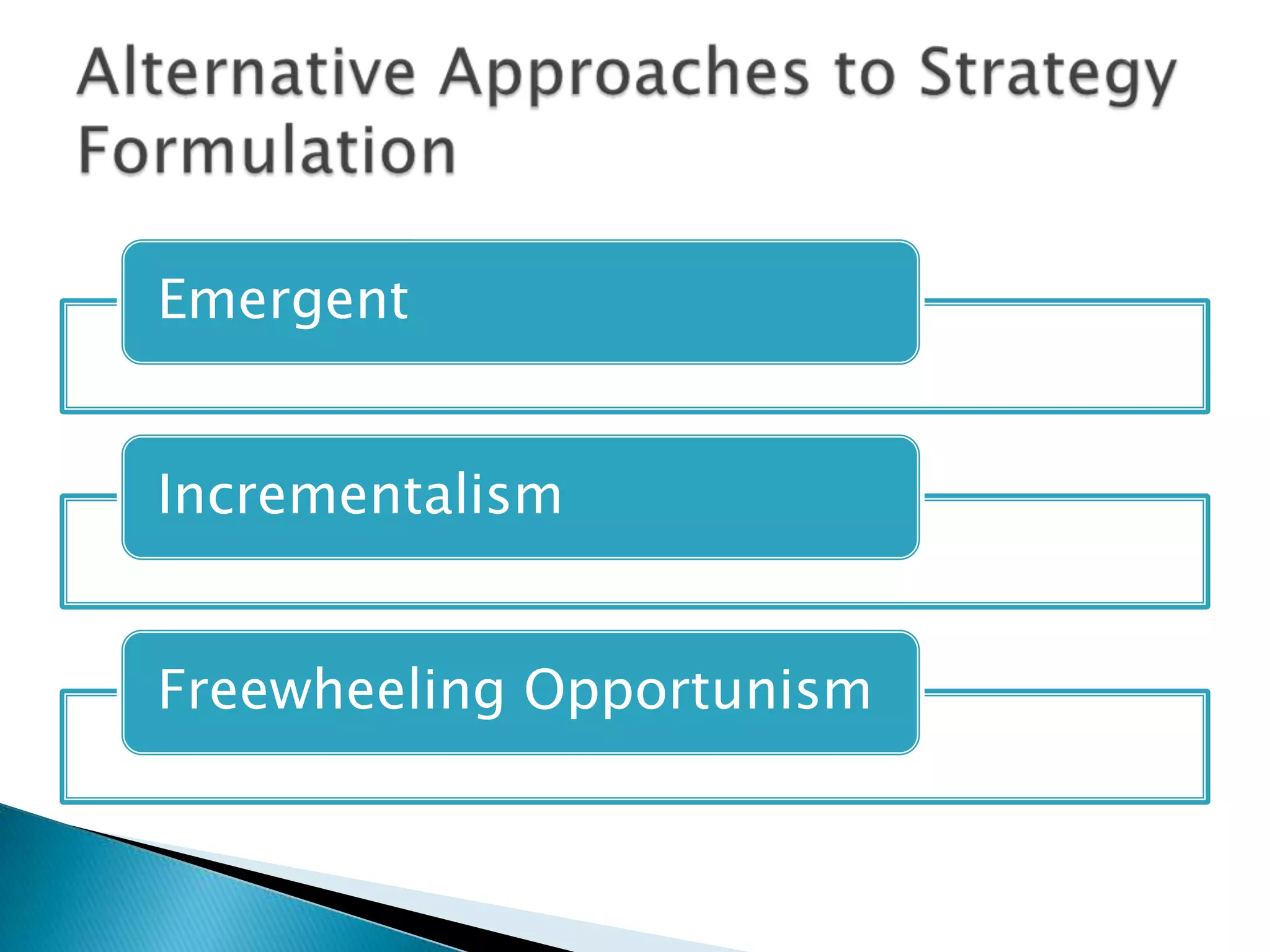 01a E3 Approaches To Strategy And Planning Lecture Notes Ppt 