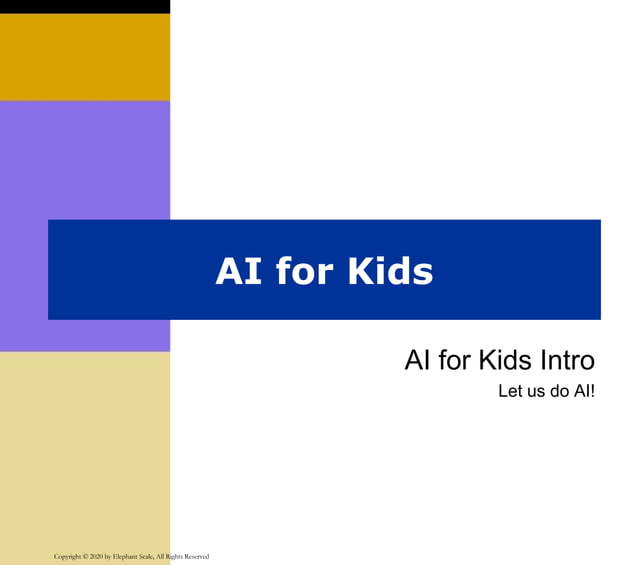 AI for Kids | PPTX | Internet | Computing