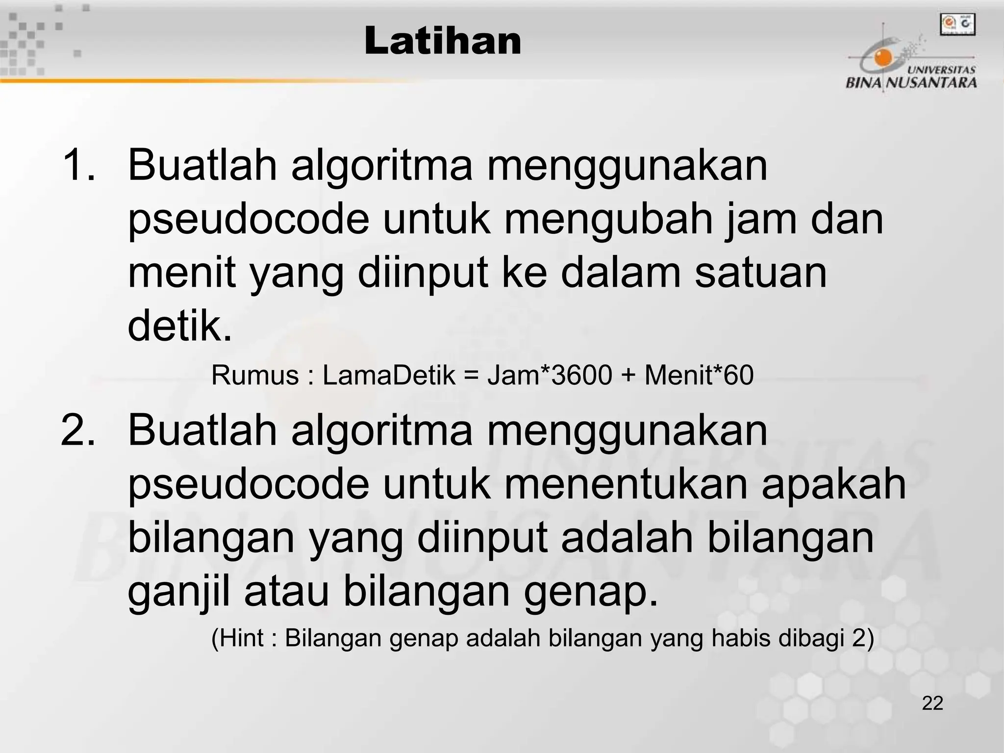 01_algoritma_dan_pseudocode informatika kelas IX | PPT