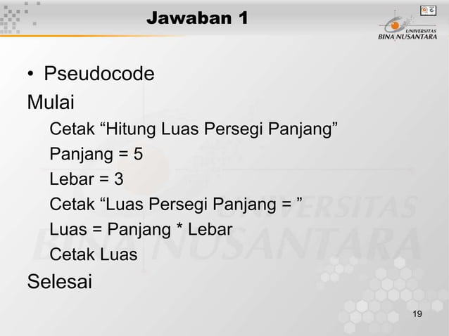 01_algoritma_dan_pseudocode informatika kelas IX | PPT