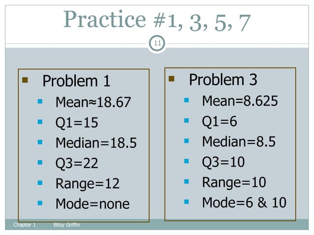 01a Mean, Median, Mode For the TI 84 | PPT